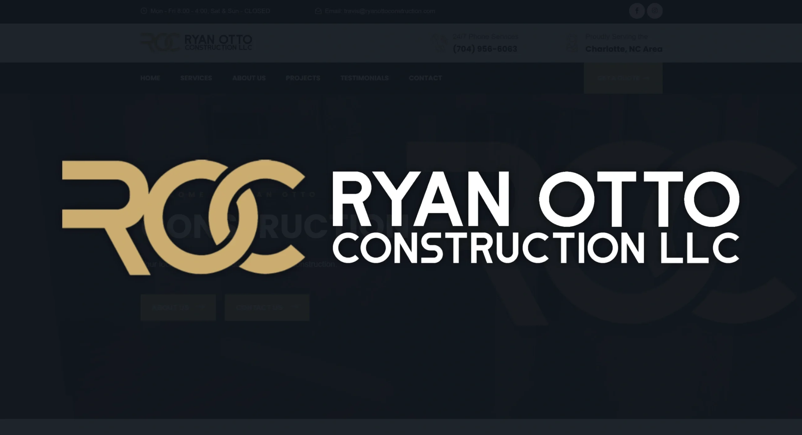 Ryan Otto Construction | Construction Services for Charlotte, NC Area